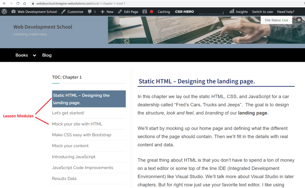 Beginning HTML - Getting Ready - Web Development School